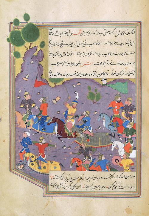 The war of two Il-Khanid rulers, Arghun Khan vs. Sultan Ahmad, AKM264 ...